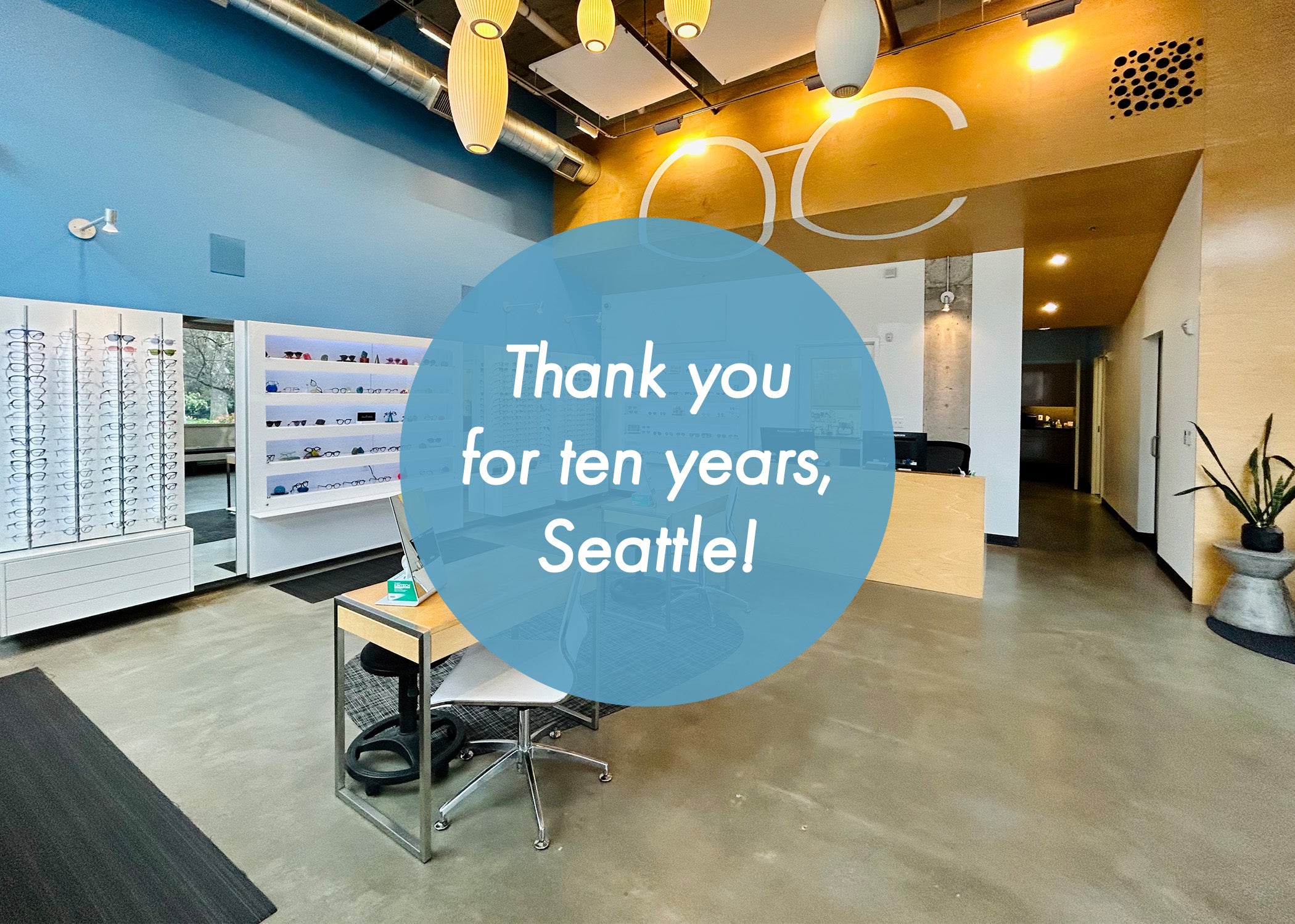 Oculus Eyecare 10 Year Anniversary! – Oculus Eyecare Seattle Optometrist
